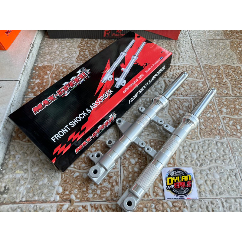 Max-Speed Lighten front shock Assy for Aerox 155 V1/V2 | Shopee Philippines