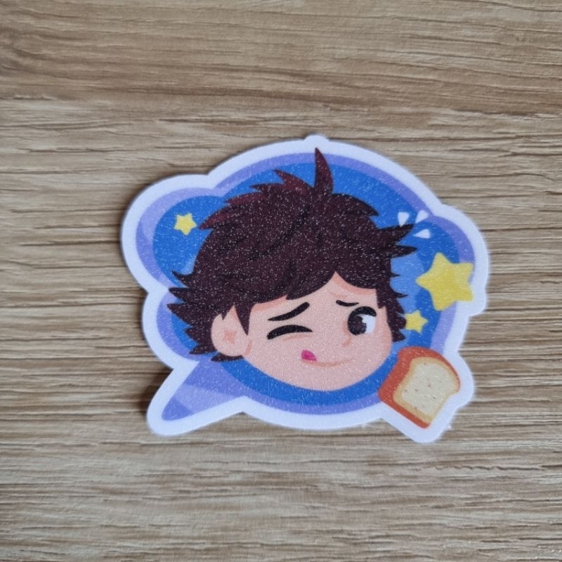 Haikyuu!! Sakusa Oikawa Kenma Waterproof and Glitter-Laminated Sticker ...