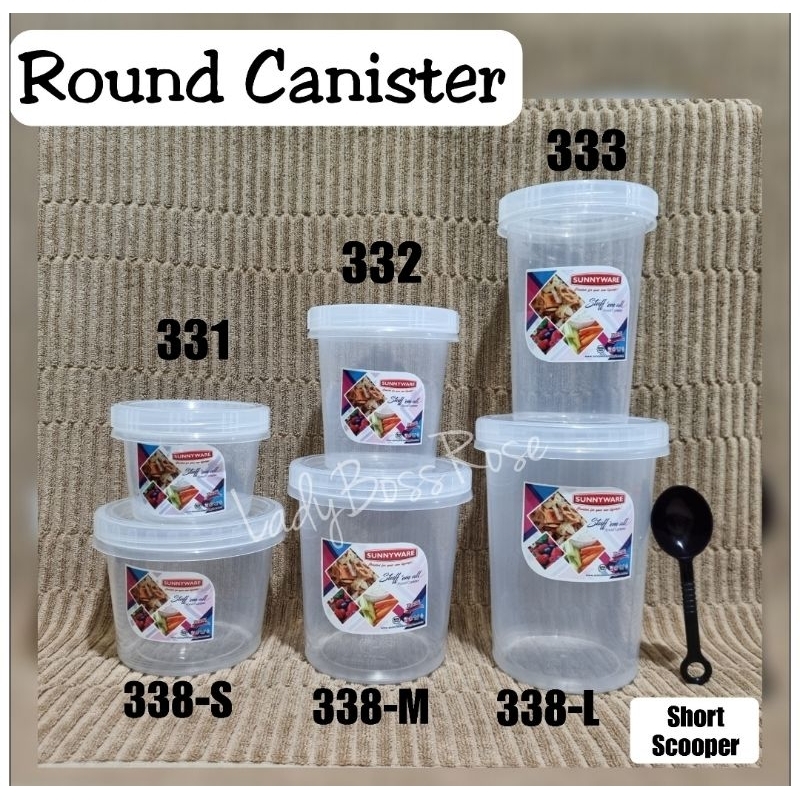 (SET OF 3) Round Food Container BPA FREE Sunnyware | Shopee Philippines