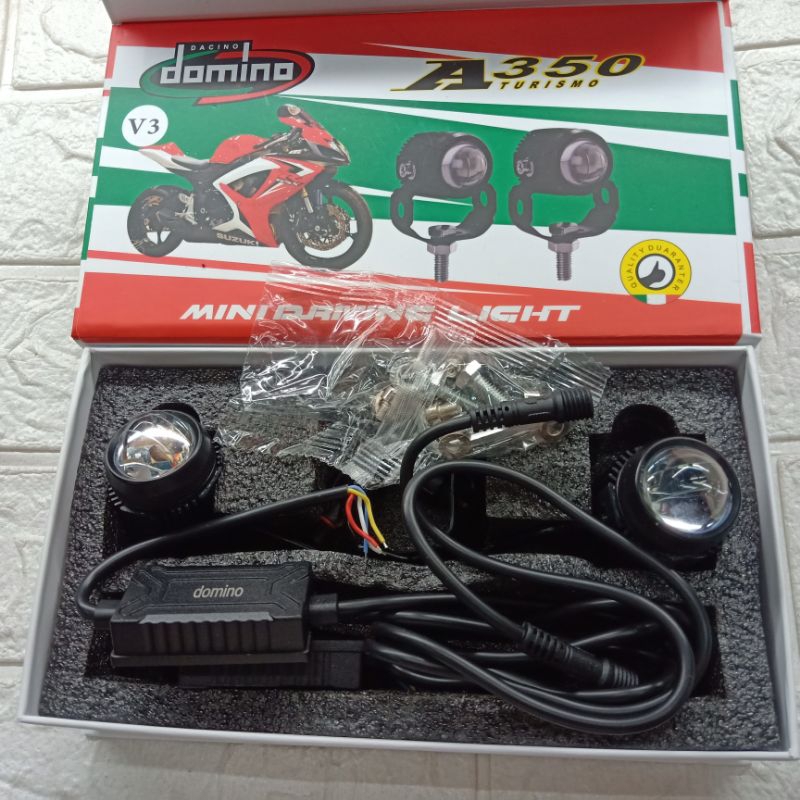 Mini Driving Light Domino V3(4wire)with High&Low | Shopee Philippines