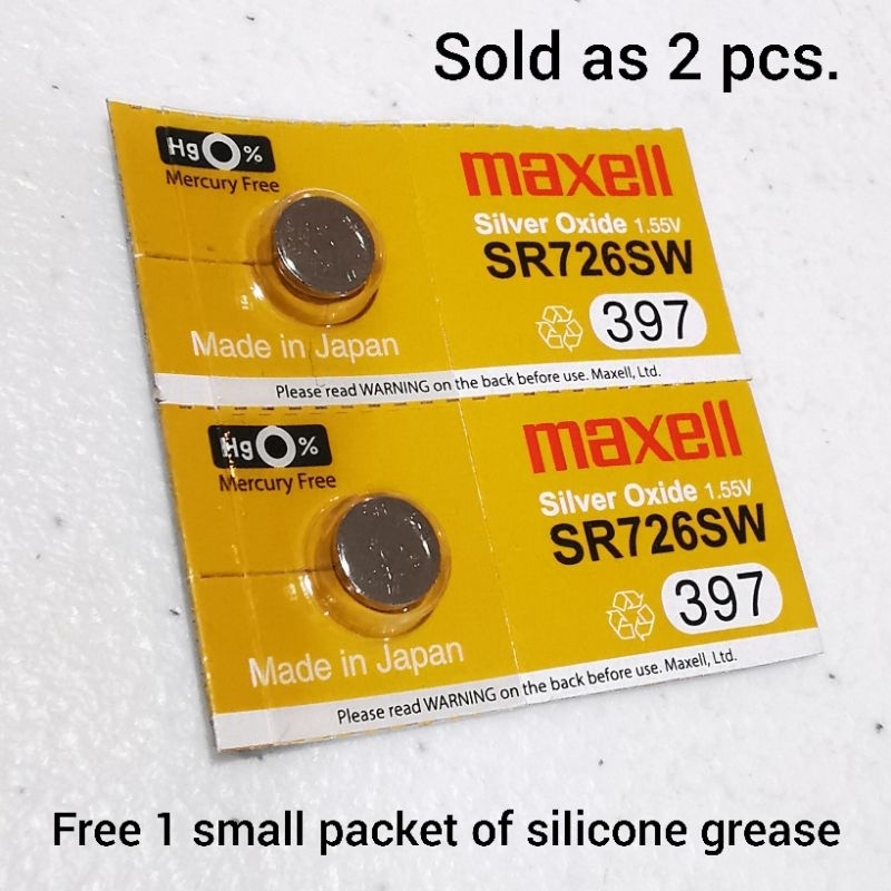SR726SW Original Maxell battery for Ba110 BA111 Ba112 and more | Shopee ...
