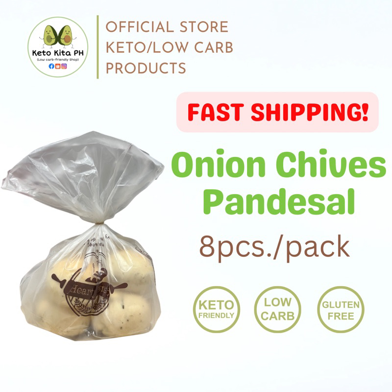 Onion Chives Almond Spinach Pandesal - Keto/Low carb - Gluten Free ...