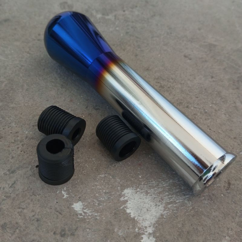 Titanium Burnt Shift Knob 15 cm Thailand Made High Quality | Shopee ...