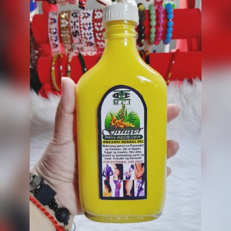 GINGER LINIMENT Massage Oil (HOT) | Shopee Philippines