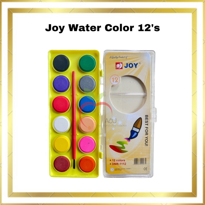Joy Water Color 12 colors | Shopee Philippines