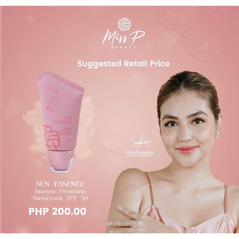 Authentic Miss P Beauty - Sunscreen Spf 50 50ml | Shopee Philippines