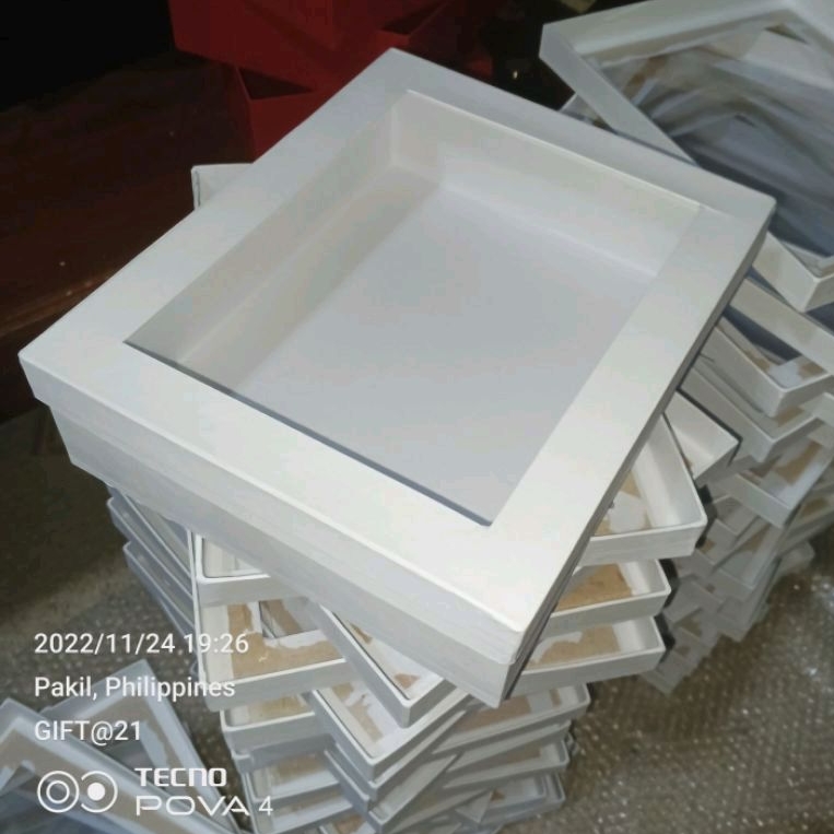 Grazing Box charcuterie window gitf costumize acetate top cover 12x8 ...