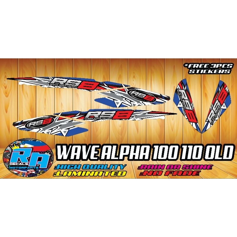 Wave Alpha 100/110 Old Model (RS 8, Street Drag Bike Party and Cha Rama ...