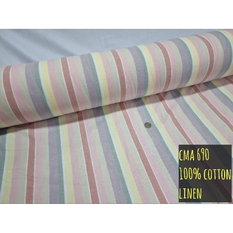 multi color linen fabrics 60 inches width | Shopee Philippines