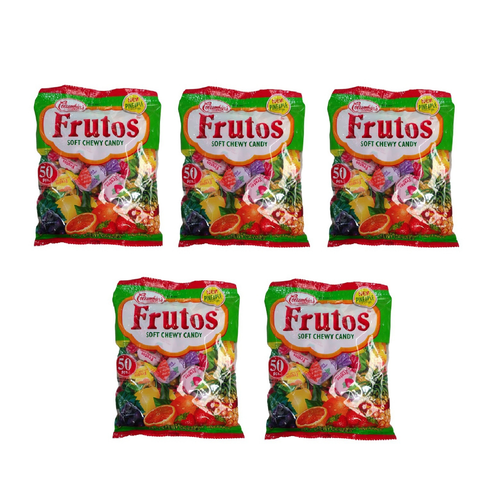 Bundle of 5 Columbia's Frutos Soft Chewy 50's | Shopee Philippines