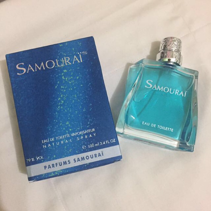 PARFUMS SAMOURAI EAU DE TOILETTE VAPORISATEUR(Natural Spray 100ml ...