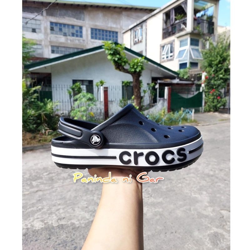 Crocs Bayaband Clog - Black | Shopee Philippines