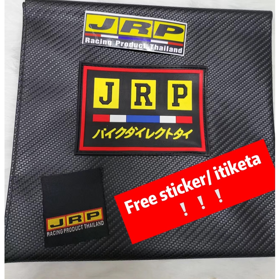 JRP Thailand Seat Cover RUBBER LOGO RUBBERIZED Carbon BIG Large size ...