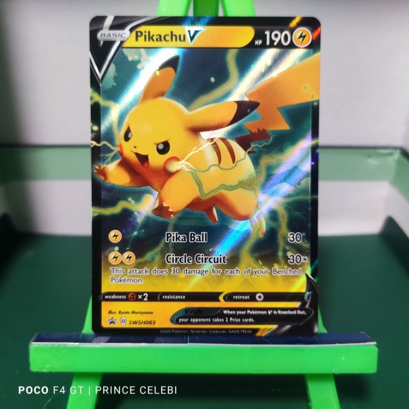 Pokemon TCG - Pikachu V | Shopee Philippines