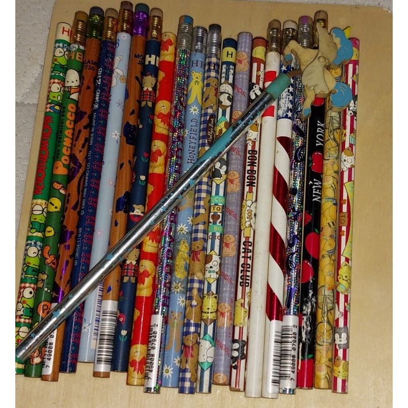 21 Pieces Collectible Vintage Old Pencils Collection Unicorn Forever ...