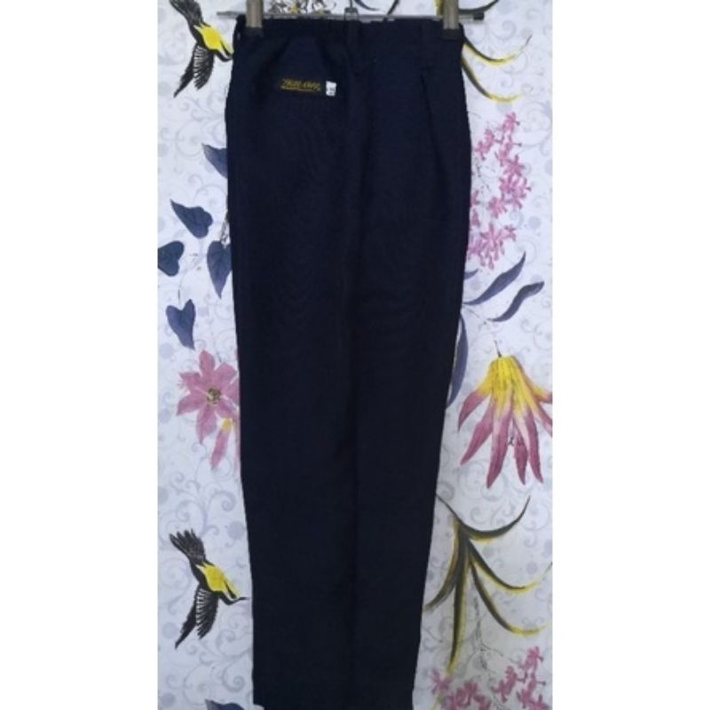 GARTERIZE SLACKS PANTS FOR KIDS MTS WELL OFF BLACK/NAVY BLUE | Shopee ...