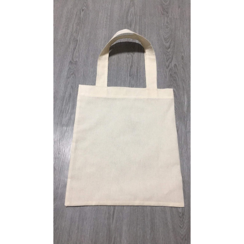 Plain Tote Bag 12X14inch Made of Heavy cacha/ Katsa fabric | Shopee ...