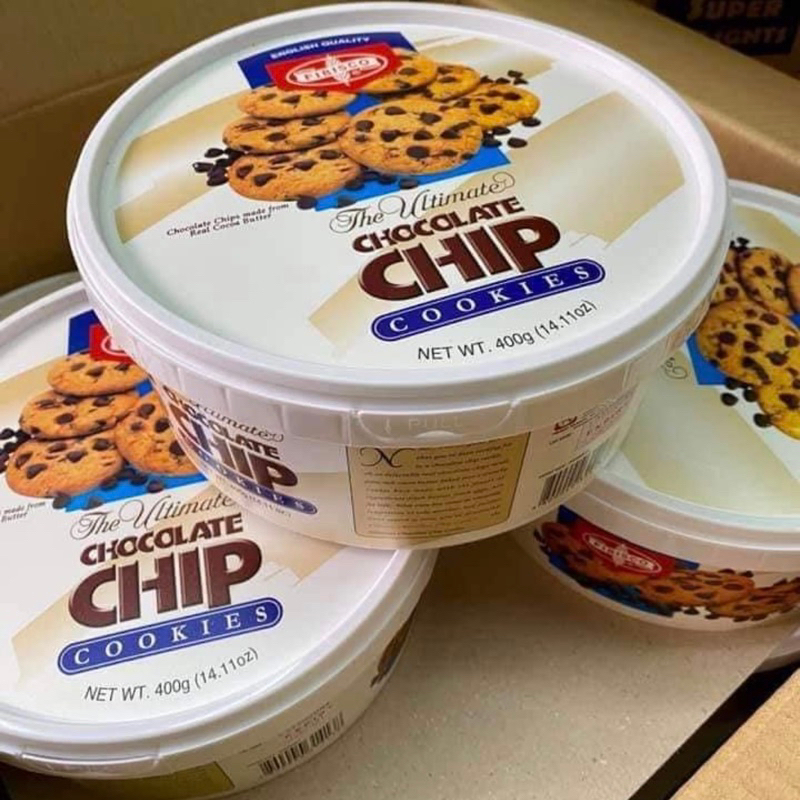 BUY 1 TAKE 1 Fibisco Chocolate Chip Cookies 400g, Cookie Snacks in a ...