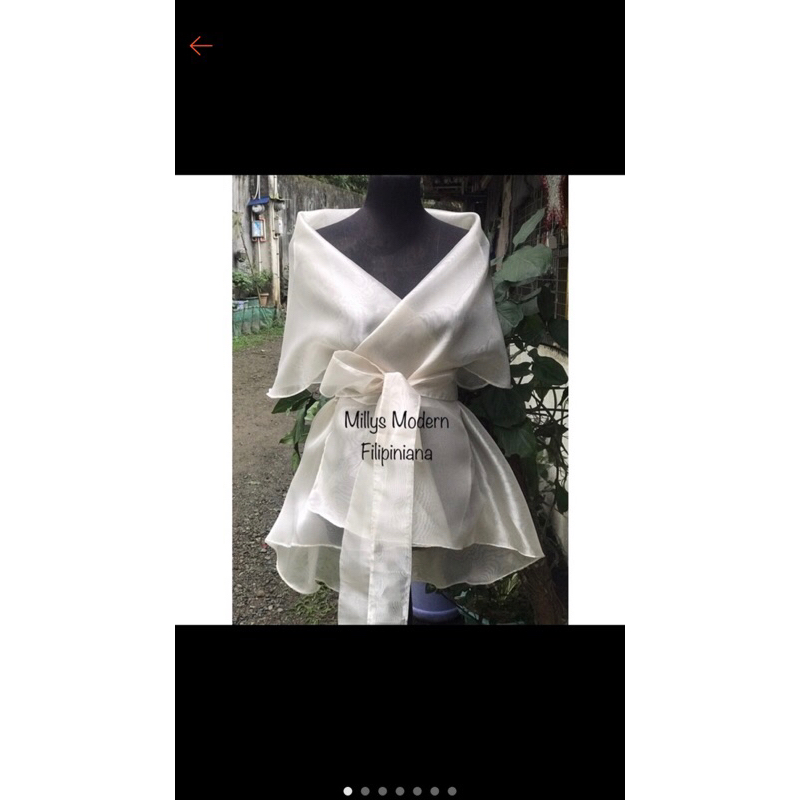 beige plain filipiniana | Shopee Philippines