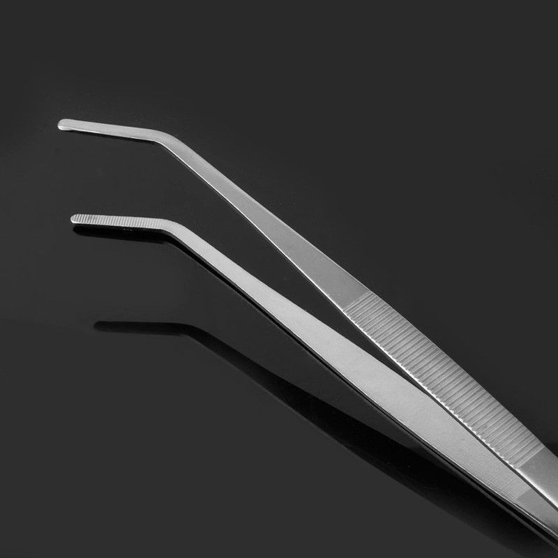 19 INCHES | EXTRA LONG Tweezer 19" Thick Stainless Steel Forceps ...