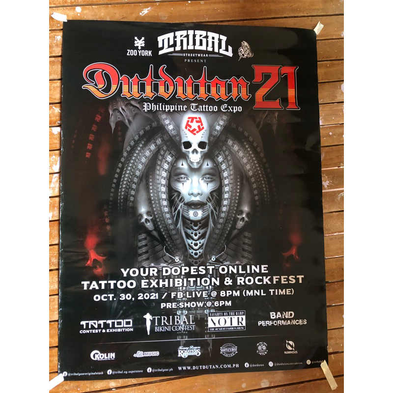 Tribal Dutdutan 2021 Poster (buy 1 take 1 free) | Shopee Philippines