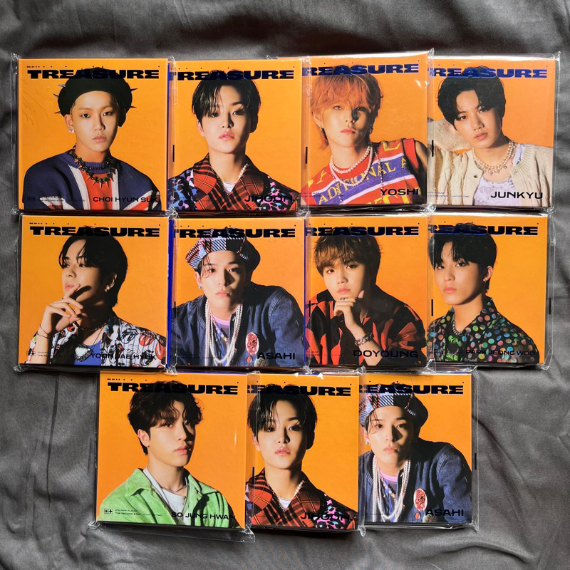 Treasure The Second Step Chapter 2 Album Digipack Version | Shopee ...