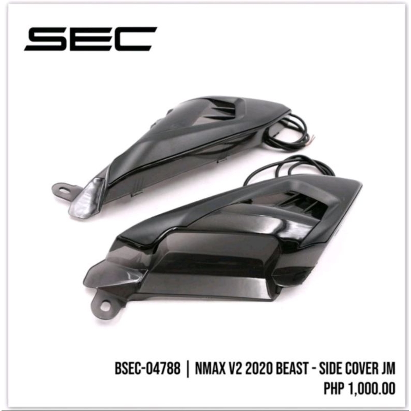 ORIGINAL SEC NMAX V2 AT NMAX V2.1 SIDE VENT WITH SIGNAL LIGHT AND ...