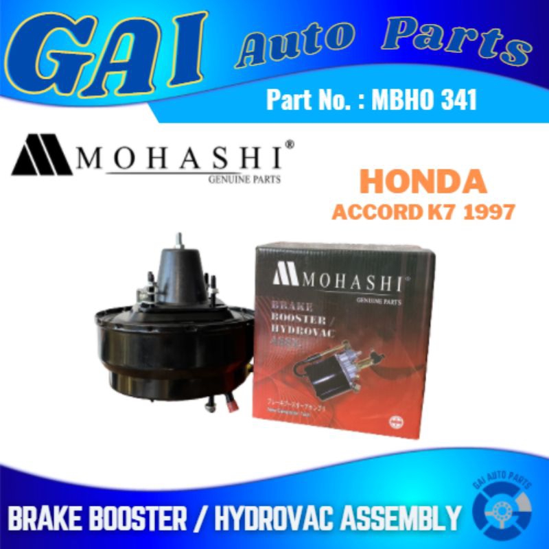 MOHASHI Brake Booster Hydrovac Assy for Honda Accord K7 1997 (MBHO 341 ...