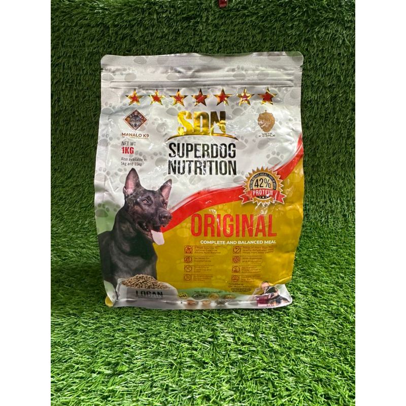 SDN SuperDogNutrition 42Protien Dog Food 1kg (Original Packed) | Shopee ...