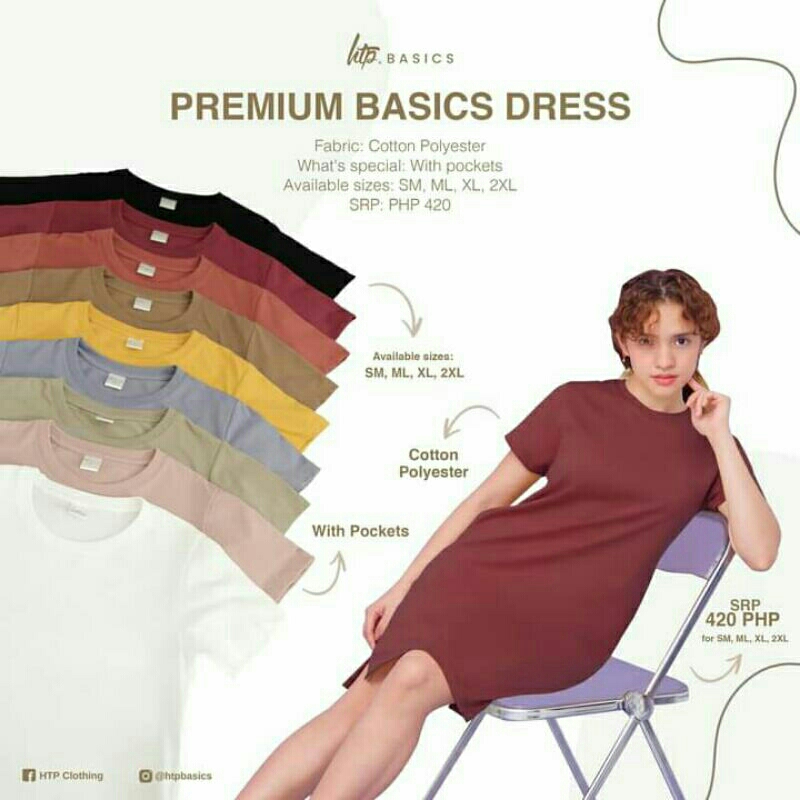 htp premium dress (htp basics premium dress) | Shopee Philippines