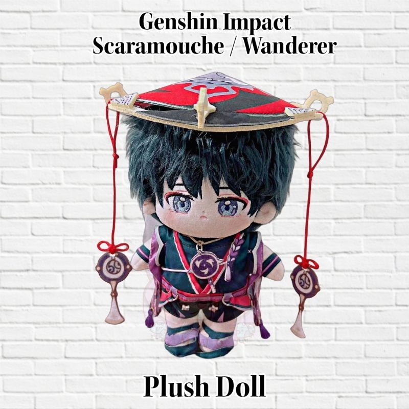 Genshin Impact Scaramouche / Wanderer Plush Doll | Shopee Philippines