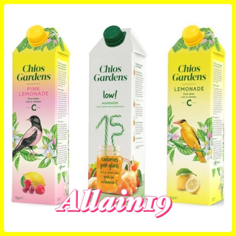Chios Gardens Pink Lemonade / Mandarin / Lemonade Fruit Drink 1 Liter ...