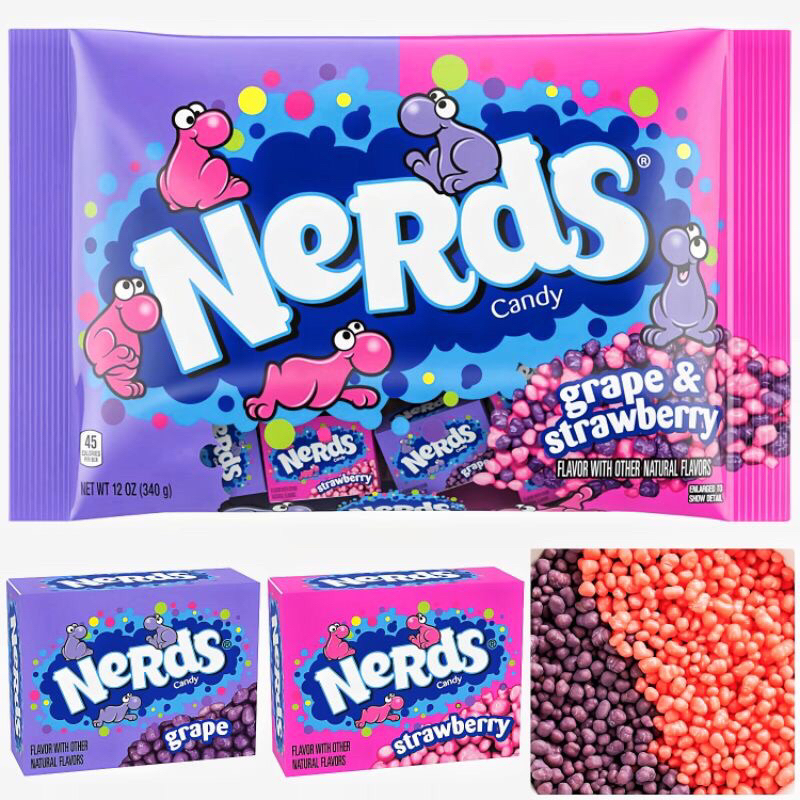 Nerds Grape & Strawberry 340g (sold per pack) Mall Price Php 329 ...
