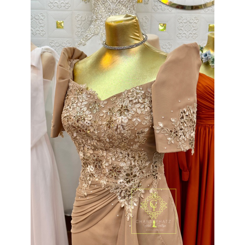 Modern Filipiniana overlap swag Code: edline | Shopee Philippines