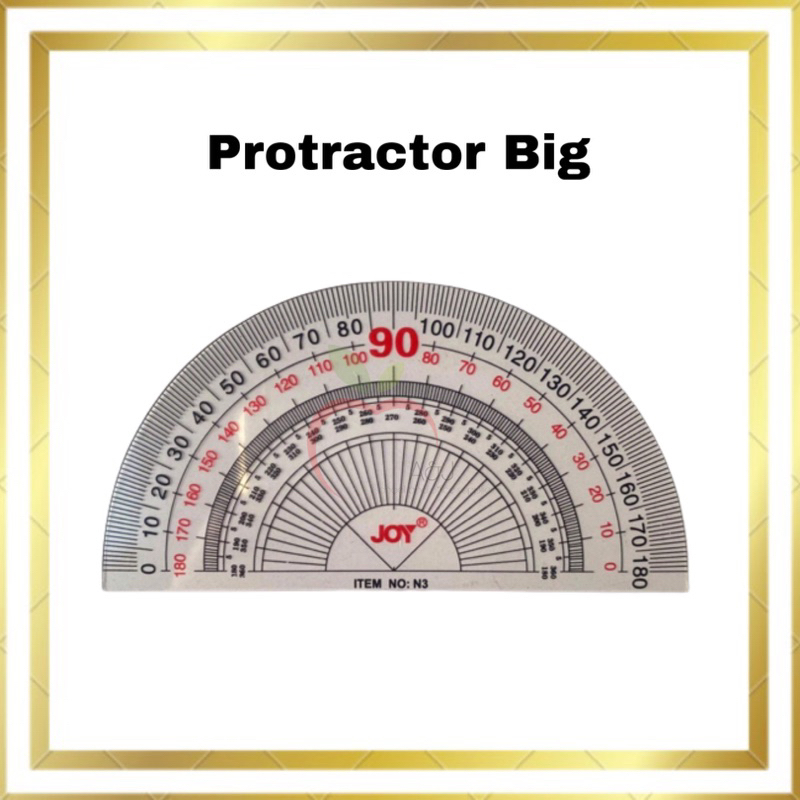 School Supplies Protractor Big | Shopee Philippines