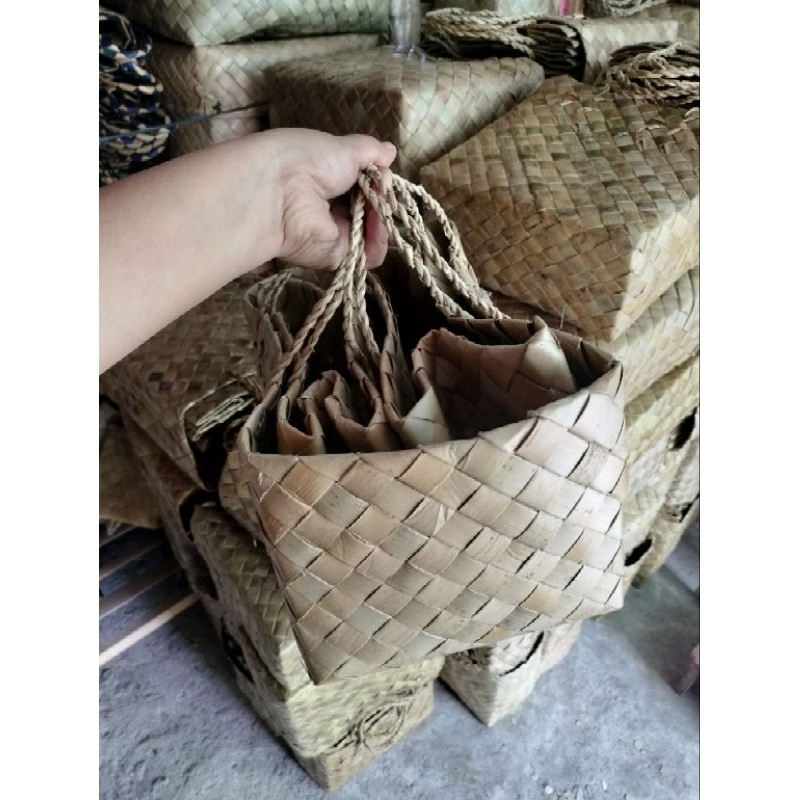 7x12x6 Native Bayong Bag - Available Onhand | Shopee Philippines