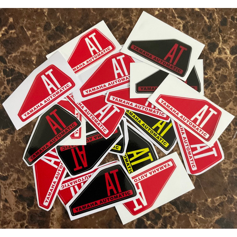 YAMAHA AUTOMATIC STICKER PRINTED | Shopee Philippines