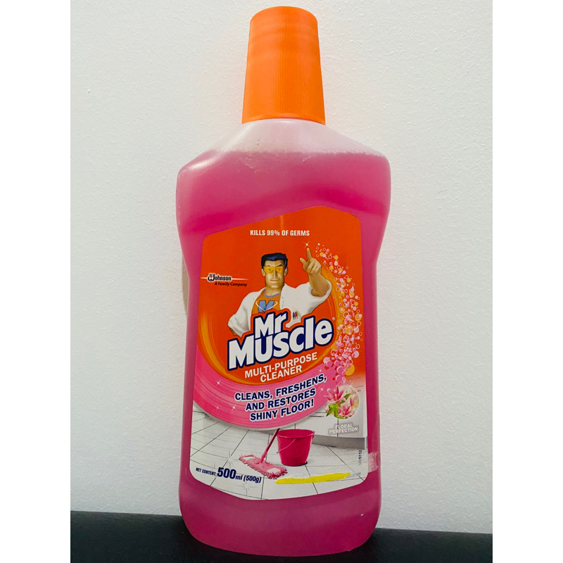 Mr.muscle multi purpose cleaner 500ml floral scent | Shopee Philippines