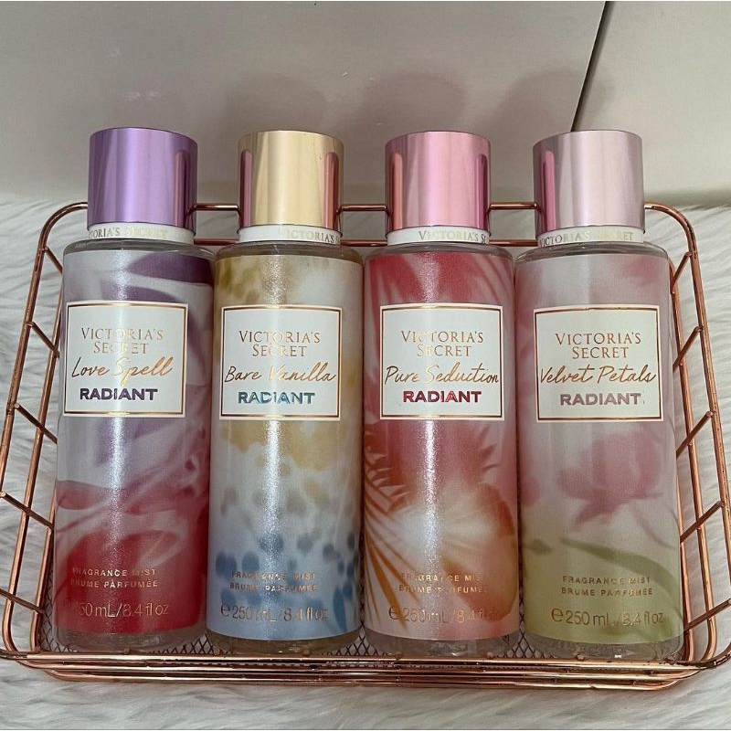 VS Bare Vanilla Radiant - Love Spell Radiant - Velvet Petals Radiant ...