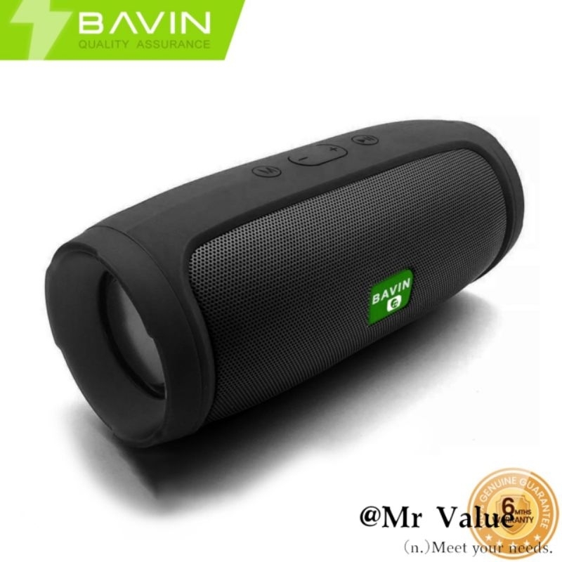 Original BAVIN Portable Bluetooth Wireless Speaker Splash Proof TF Card ...
