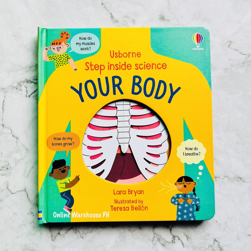 Usborne Step Inside Science YOUR BODY (Board Book) - On-hand and Ready ...