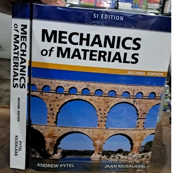 Mechanics of Materials Second Edition Si By Pytel Kiusalas | Shopee ...