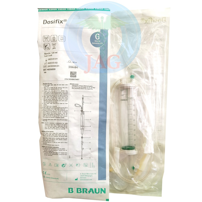 B. BRAUN | Dosifix / Soluset 120ml | Shopee Philippines