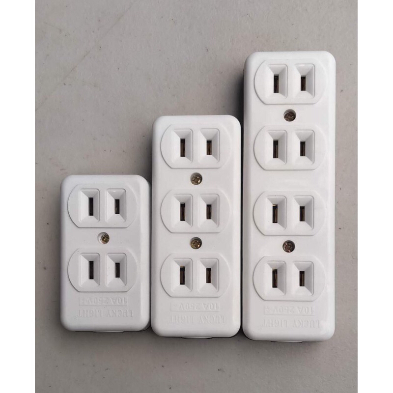 Socket outlet 2 gang, 3 gang, 4 gang. sold per piece. actual picture ...
