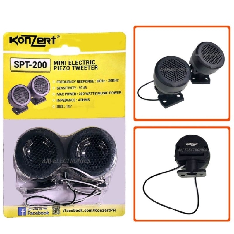 Original Konzert SPT-200 mini electric tweeter | Shopee Philippines