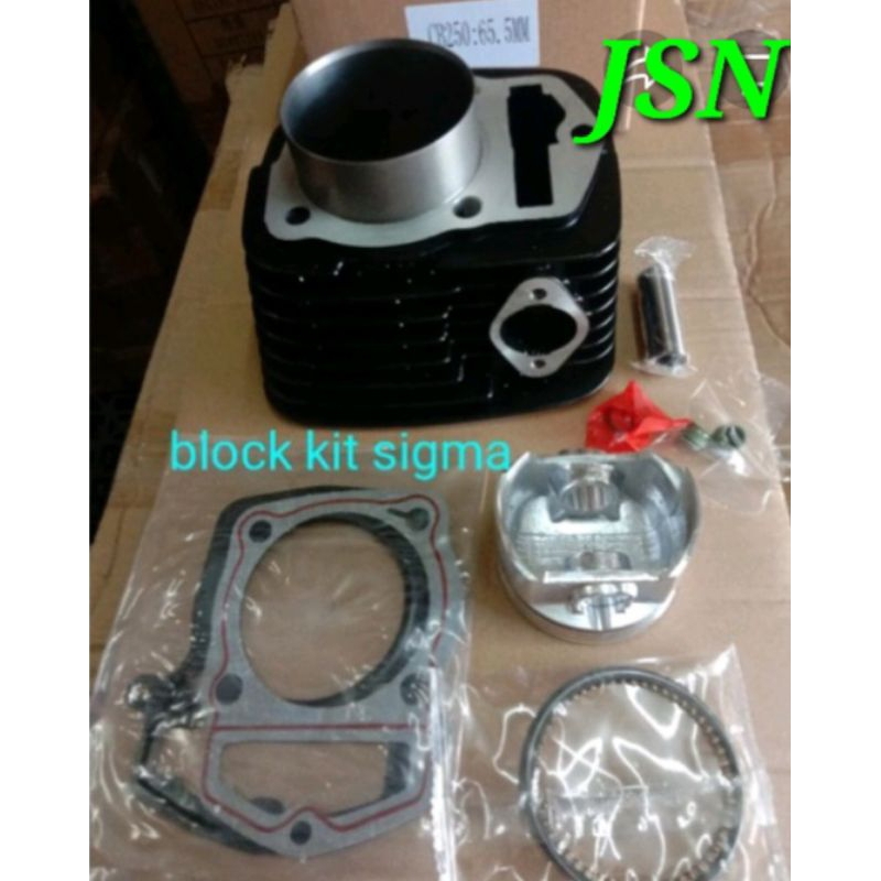 RUSI SIGMA 250/CLASSIC250 CYLINDER BLOCK KIT.... | Shopee Philippines