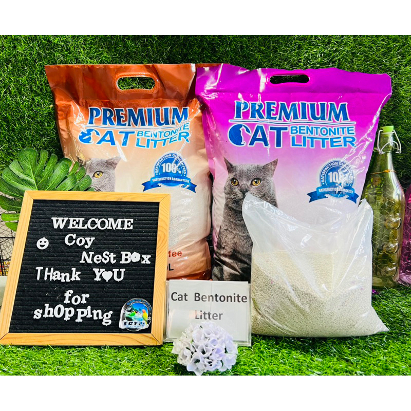 CAT LITTER BENTONITE , CAT POOP SAND (1kg and 2kg) | Shopee Philippines