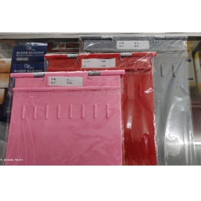 Patient chart short/ made of Plastic and Metal sold per piece | Shopee ...