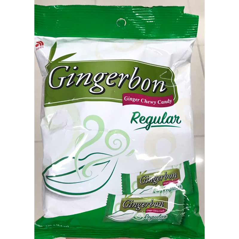 Gingerbon Regular Ginger Chewy Candy 125g | Shopee Philippines