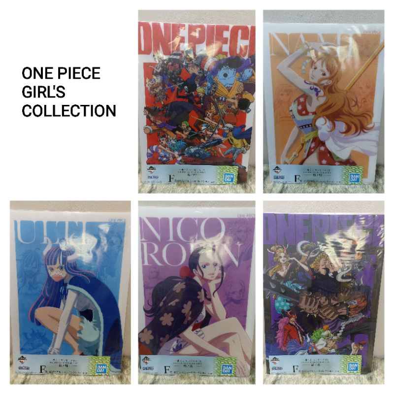 One Piece Girl's Collection Poster (plastic) 30x42cm / Bandai Spirits ...
